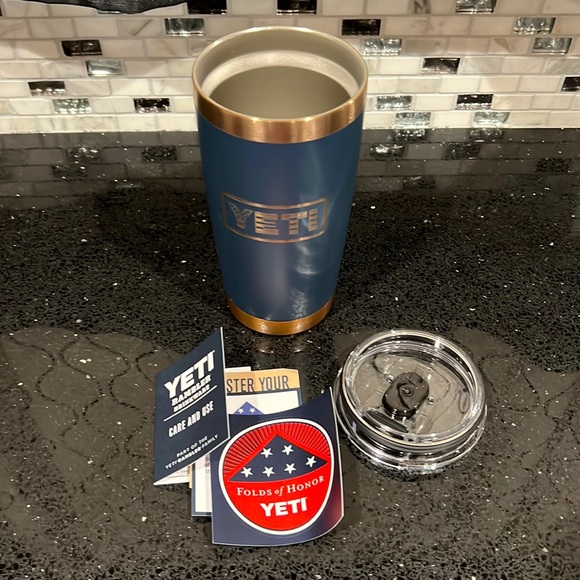 Yeti | Kitchen | New Yeti 2 Oz Foh Blue | Poshmark